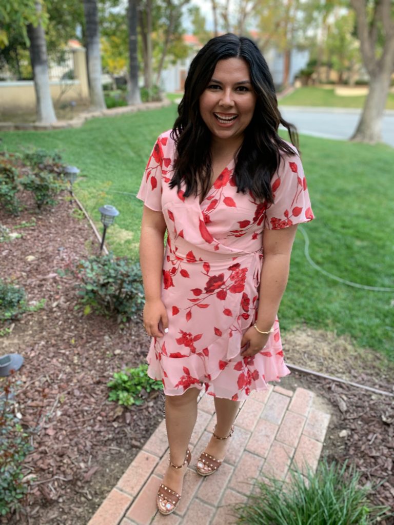 Spring Wrap Dress | The Merchant Girl